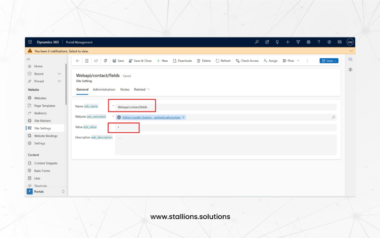 What are the steps to configure a Web API in Power Pages? - Stallions ...