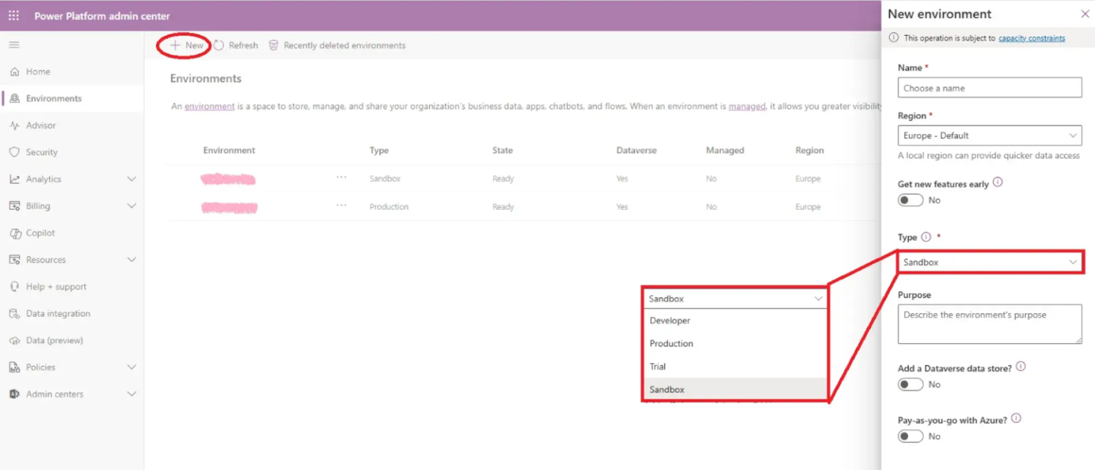 Sandbox Environment in Dynamics 365 - Stallions Solutions